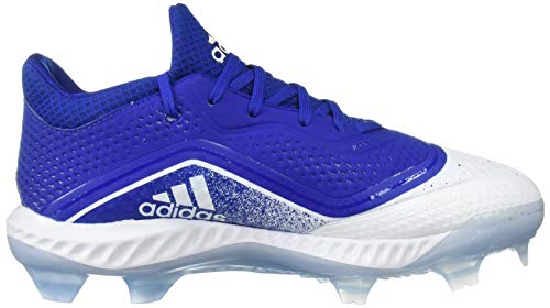 adidas Women's Icon V Bounce TPU Baseball Shoe, Collegiate Royal/Collegiate Royal/Glow Blue, 12.5 M US