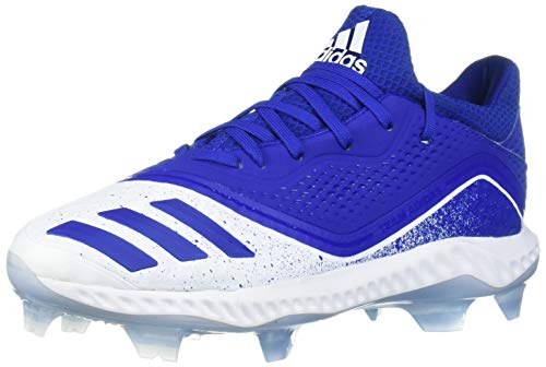 adidas Women's Icon V Bounce TPU Baseball Shoe, Collegiate Royal/Collegiate Royal/Glow Blue, 12.5 M US