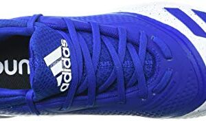 adidas Women's Icon V Bounce TPU Baseball Shoe, Collegiate Royal/Collegiate Royal/Glow Blue, 12.5 M US