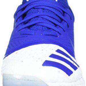 adidas Women's Icon V Bounce TPU Baseball Shoe, Collegiate Royal/Collegiate Royal/Glow Blue, 12.5 M US