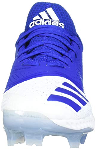 adidas Women's Icon V Bounce TPU Baseball Shoe, Collegiate Royal/Collegiate Royal/Glow Blue, 12.5 M US