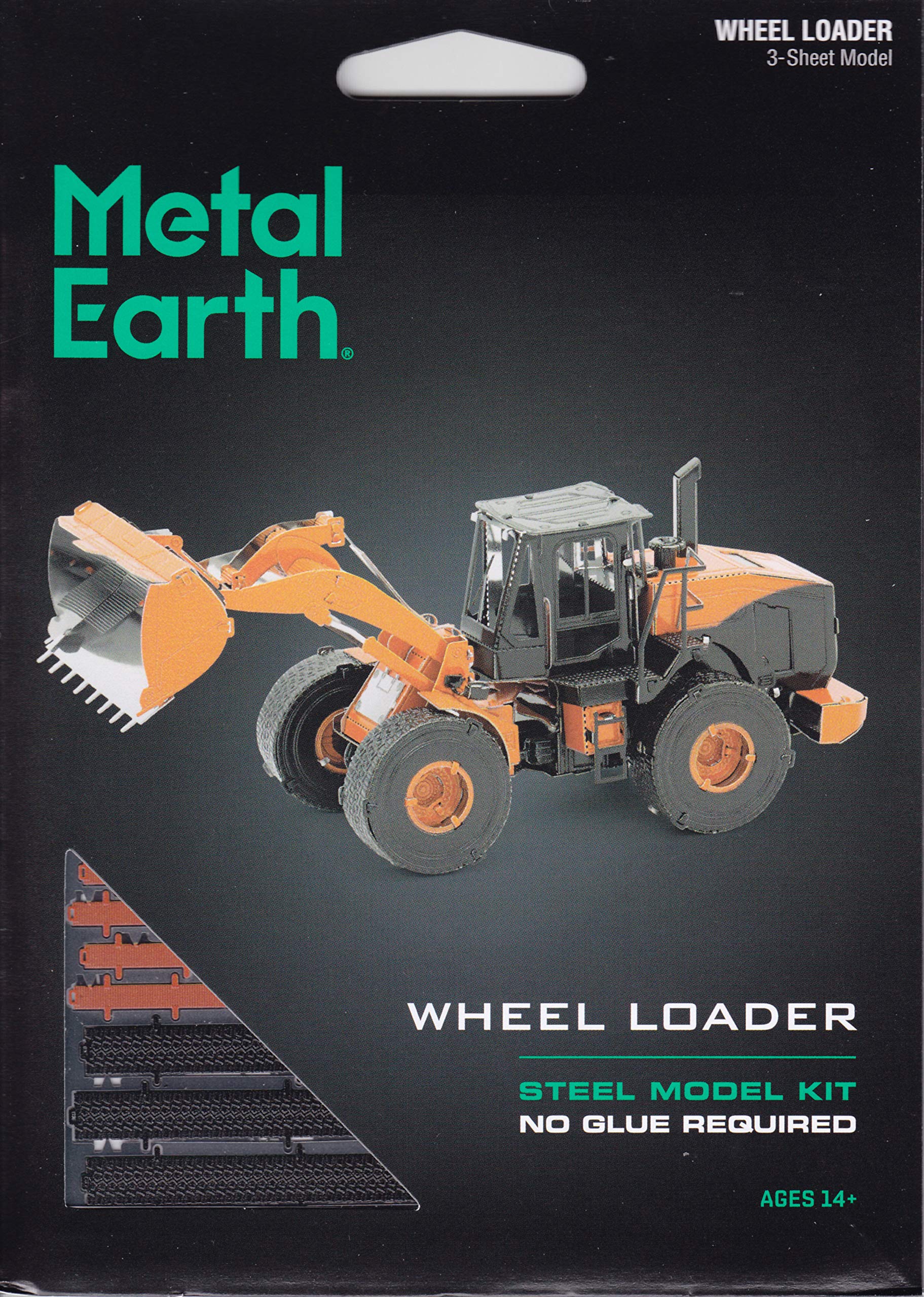 Fascinations Metal Earth Wheel Loader 3D Metal Model Kit