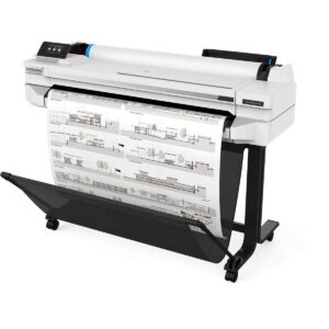 hp designjet t530 large format wireless plotter printer - 36", with mobile printing (5zy62a)