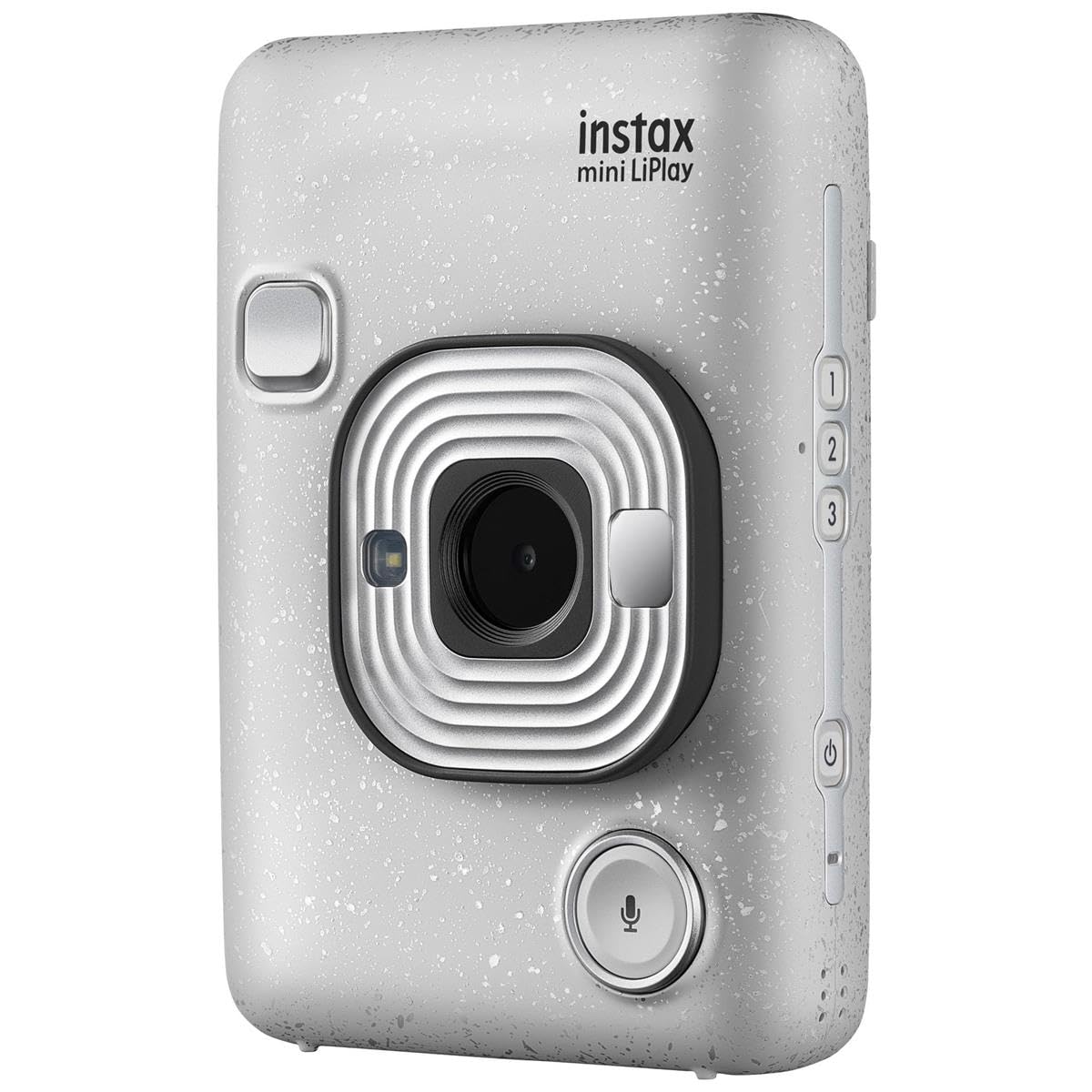 Fujifilm Instax Mini Liplay Hybrid Instant Camera - Stone White