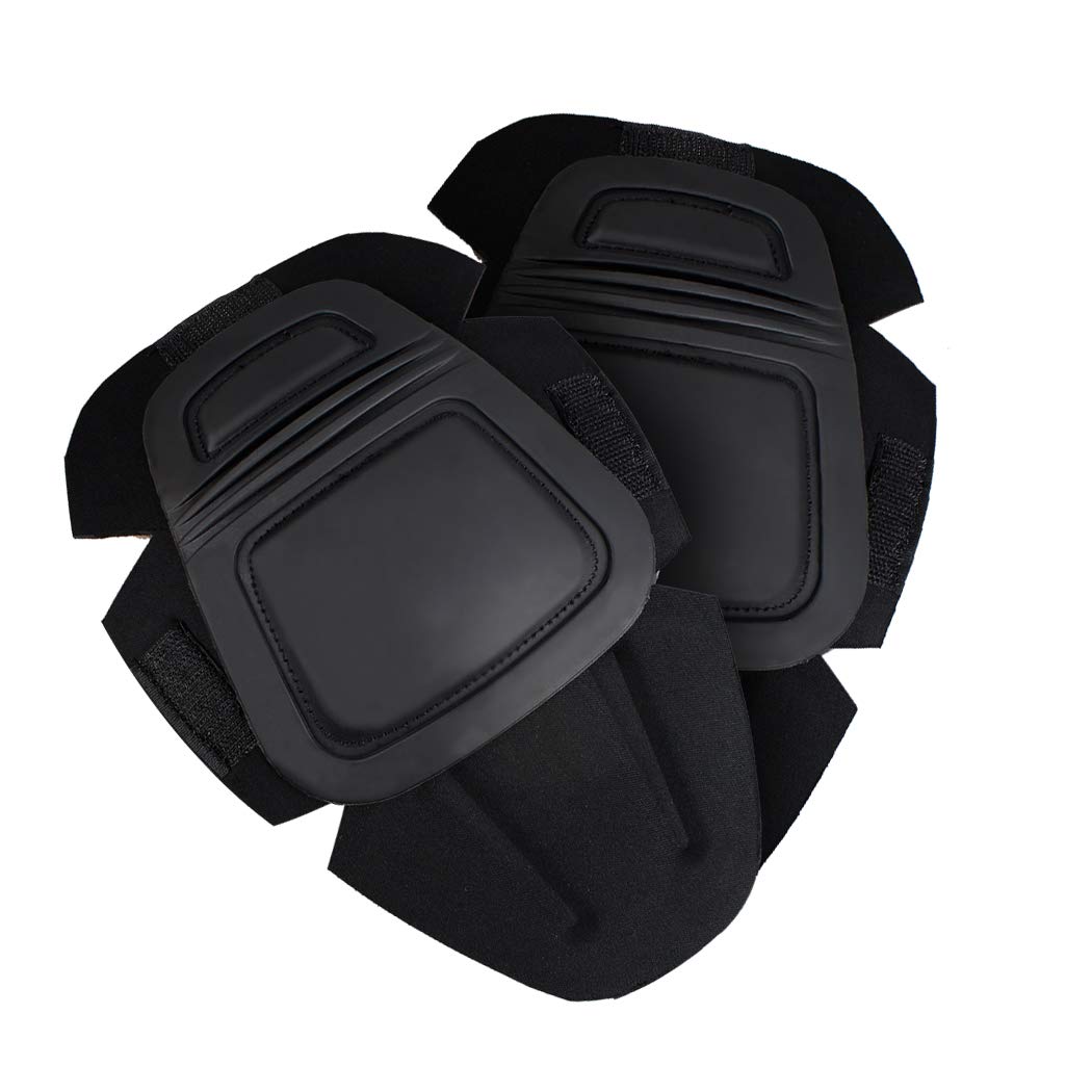 IDOGEAR Tactical Knee Pads G3 Pants Protective Pads for Military Airsoft Hunting Pants (black)