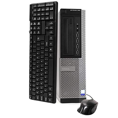 Dell Optiplex High Performance Business Desktop Computer, Intel Core i5-2400 Processor up to 3.1GHz, 16GB RAM, 1TB HDD, DVD, Windows 10 Pro 64 bit (Renewed)