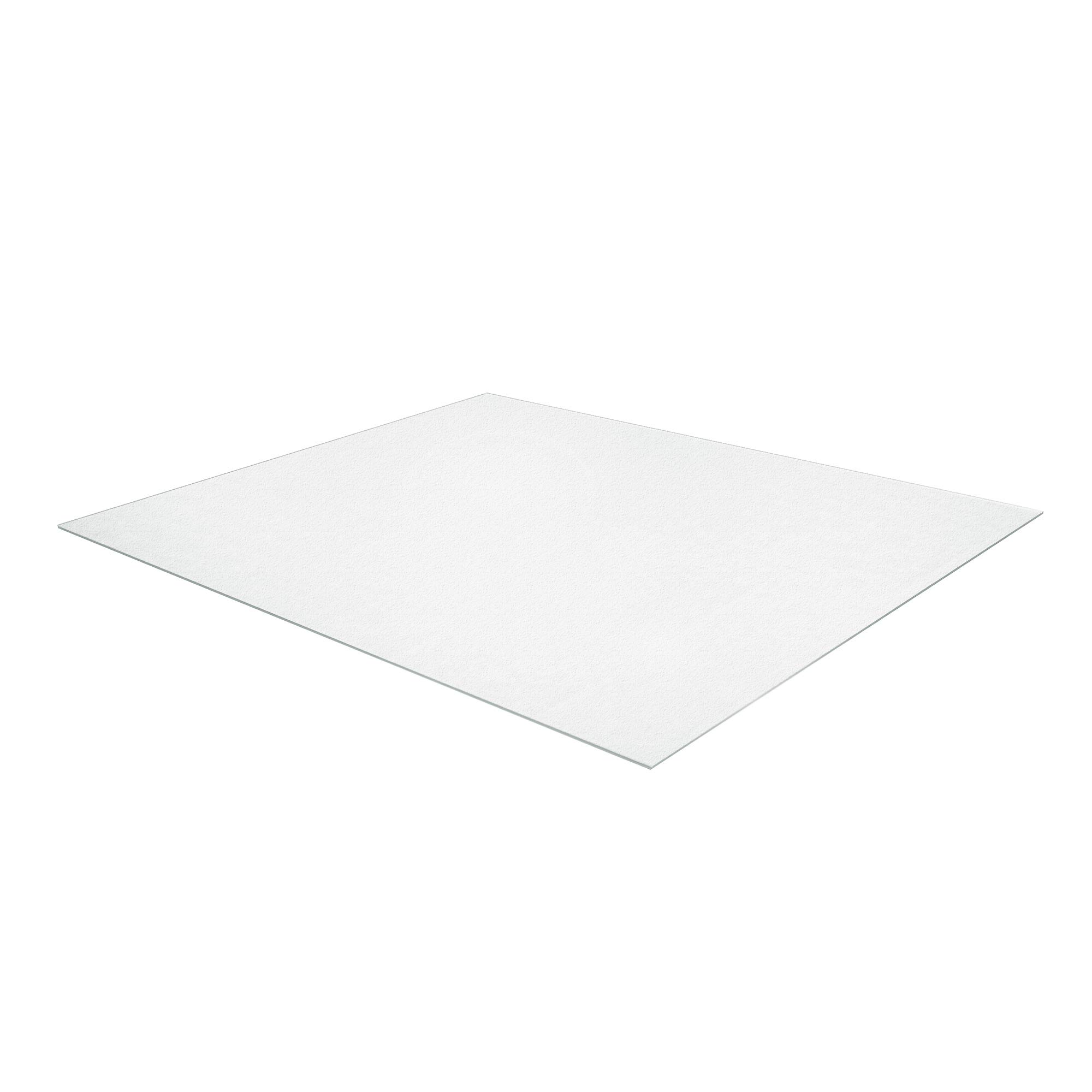 Amazon Basics Rectangular Polycarbonate Office Chair Mat for Hard Floors - 30 x 47-Inch, Clear