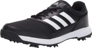 adidas men's tech response 2.0 golf shoe, black, 11 medium us