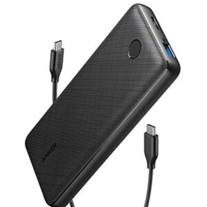 Anker USB C Power Bank, PowerCore Essential 20000 PD (18W) Power Bank, High Cell Capacity 20000mAh Portable Charger Battery Pack for iPhone 12/Mini/Pro/Max Pro/11/X, Samsung (PD Charger Not Included)