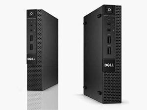 dell optiplex 9020 micro desktop pc, intel i3-4160t-2.9 ghz, 8gb memory, 500gb sata, usb wifi, windows 10 pro (renewed)