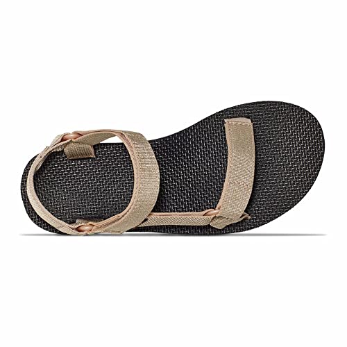 Teva Women's Midform Universal Sandal, Metallic Champagne, 6