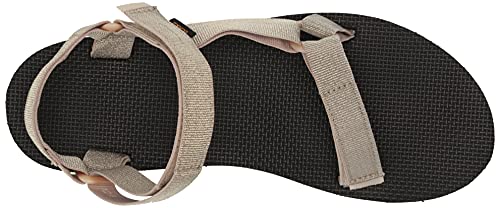 Teva Women's Midform Universal Sandal, Metallic Champagne, 6