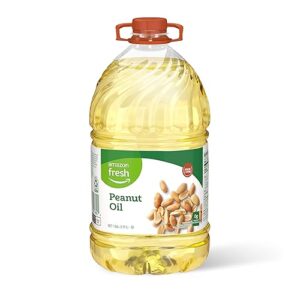 amazon fresh, peanut oil, 128 fl oz (previously happy belly, packaging may vary)