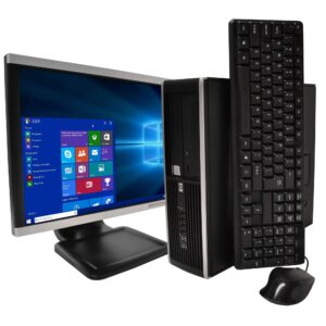 hp elite 8100 desktop computer package - intel core i5 3.2-ghz, 8gb ram, 2 tb hard drive, 22 inch lcd, dvd, keyboard, mouse, wifi, windows 10 (renewed)