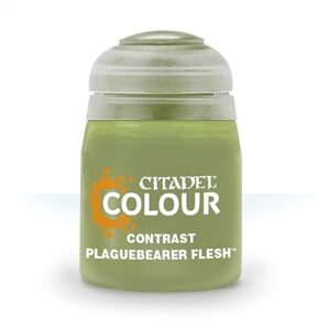 games workshop citadel pot de peinture - contrast plaguebearer flesh (18ml)