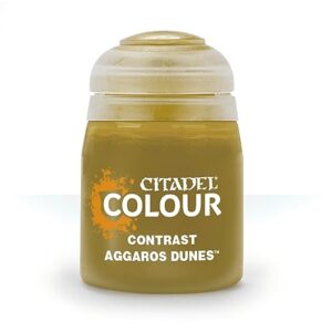 games workshop citadel pot de peinture - contrast aggaros dunes (18ml)