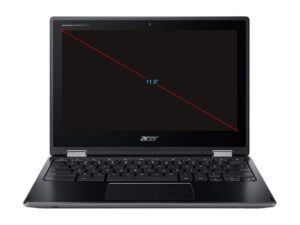 acer chromebook r752t-c1mt, chromeos, 11.6in, intelceleronn4000, 4gb(4) lpddr4 sdram, ntupgradeable, 32gb e-mmc, microsd