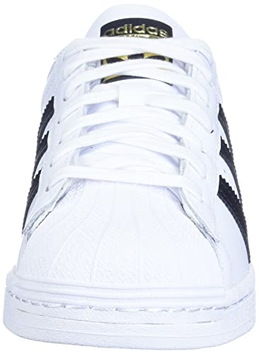 adidas Originals Men's Superstar Sneaker, White/Black/White, 8