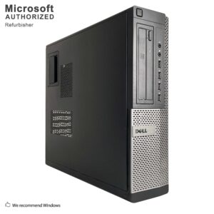 Dell Optiplex 990 Desktop Computer, i7 Upto 3.8GHz CPU, 16GB DDR3 Memory, 2T HDD, WiFi, Windows 10 Pro (Renewed)