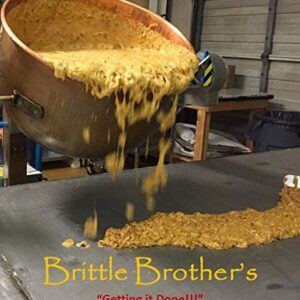 Brittle Brothers Peanut Brittle - 16 oz. Box : Voted #1-4x’s more Nuts - Gift Set Cashew Pecan Bacon Corporate Christmas Mother Father Chocolate