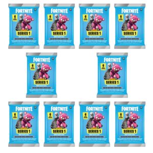 2019 panini fortnite series 1 trading cards, 10-pack mega bundle