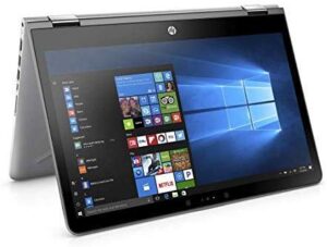 hp pavilion x360 14.0" 2-in-1 convertible touchscreen laptop, intel core i3-7100u processor, 8gb memory, 256gb ssd windows 10