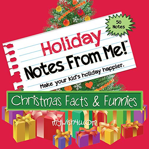 Notes From Me! Lunch Box Notes for Kids - 50 Colorful Tear-Off Notes with Fun Facts, Jokes, and Riddles to Make Mealtime Fun and Educational