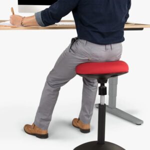 Donut Stool (Gray) by Uplift Desk