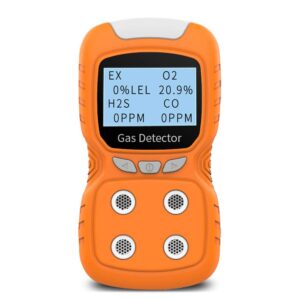 xla alert portable gas detector, gas clip 4 gas monitor meter tester analyzer, rechargeable lcd display sound light shock air quality tester, 2 year detector…