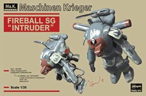 hasegawa 64116 1:35 fireball sg 'intruder' -two kits in the box plastic model