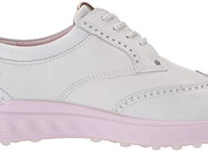 ECCO Women's S-Classic Hydromax Golf Shoe, White, 11-11.5