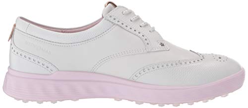 ECCO Women's S-Classic Hydromax Golf Shoe, White, 11-11.5