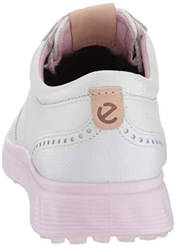 ECCO Women's S-Classic Hydromax Golf Shoe, White, 11-11.5