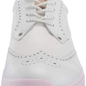 ECCO Women's S-Classic Hydromax Golf Shoe, White, 11-11.5