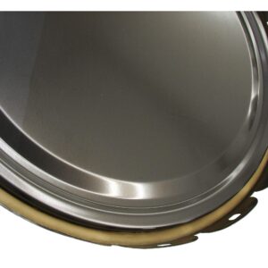 Poly Farm Crimp On Gasketed Steel Lid for 5 Gallon 28 Gauge Pails (10)