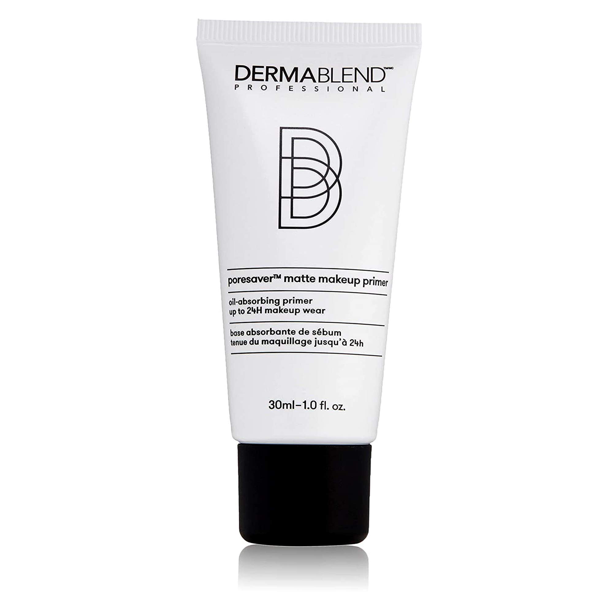 Dermablend Poresaver Matte Primer Face Makeup for Oily Skin, Lightweight Pore Minimizing & Blurring Face Primer, 24HR Wear, 1.0 Fl. Oz.