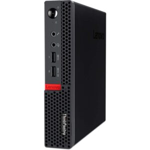 lenovo thinkcentre m715q business mini tiny desktop (amd ryzen 5 pro 2400ge quad core 3.8ghz, 8gb ddr4 ram, 256gb nvme pcie m.2 ssd) wifi ac, bluetooth, displayport, windows 10 pro 64-bit