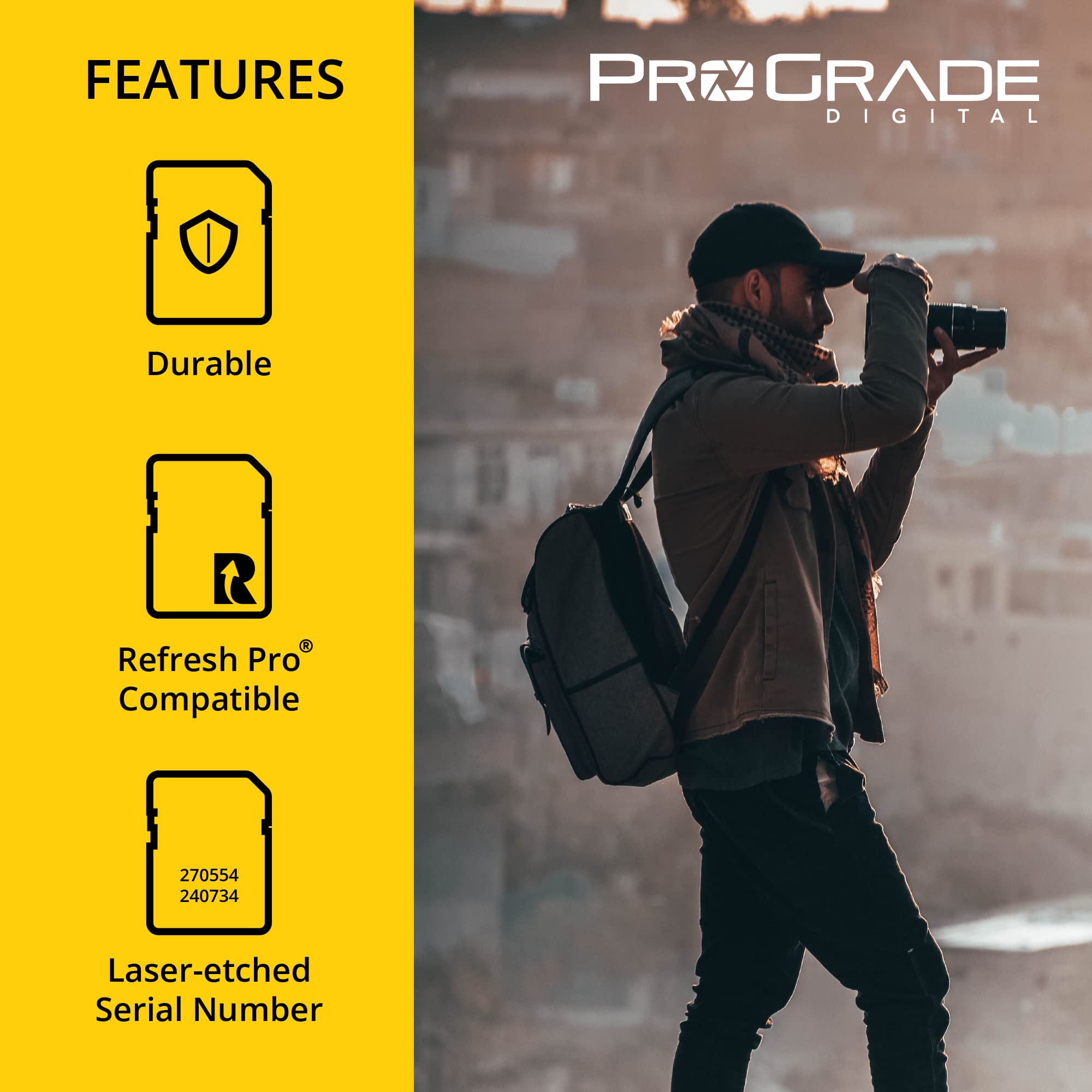 ProGrade Digital SDXC UHS-II V90 300R Memory Card (128GB)