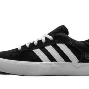 adidas Matchbreak Super Core Black/Footwear White/Gold Metallic Men's 10.5, Women's 11.5 Medium