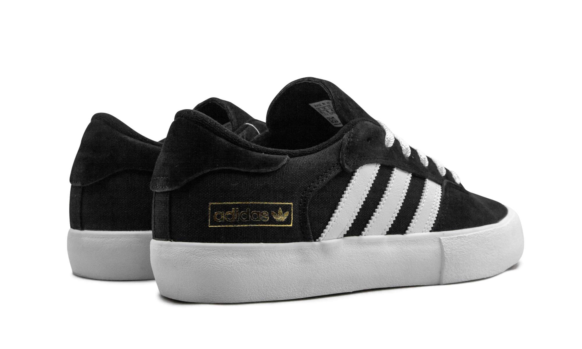 adidas Matchbreak Super Core Black/Footwear White/Gold Metallic Men's 10.5, Women's 11.5 Medium