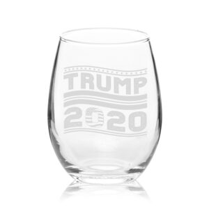 Veracco Trump 2020 Stemless Wine Glass