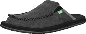 sanuk you got my back iii dark charcoal 12 d (m)