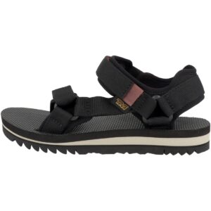 teva women's beach & pool sandal, black, womens 9