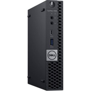 (newest model) dell optiplex 7060 micro factor desktop computer intel core i5-8600t 16gb ddr4 256 gb ssd windows 10 pro (renewed)