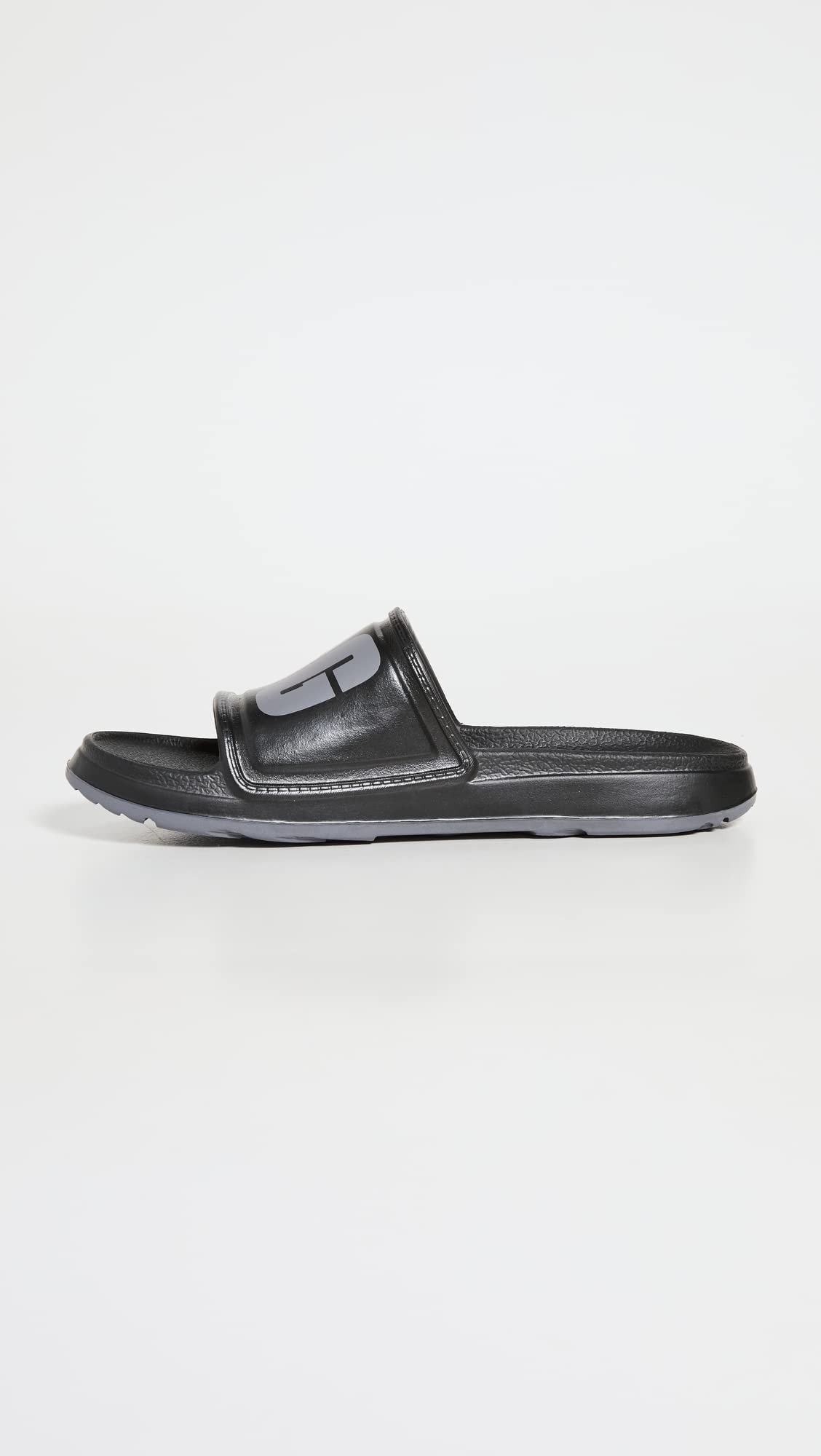 UGG Men's Wilcox Slide Sandal, Black, 10