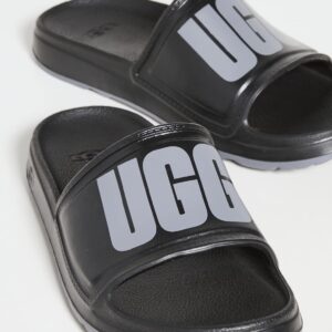 UGG Men's Wilcox Slide Sandal, Black, 10