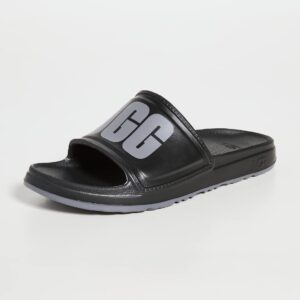 UGG Men's Wilcox Slide Sandal, Black, 10