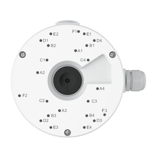 Reolink Junction Box D20 for Reolink Dome Cameras - RLC-520A, RLC-820A, RLC-823A, RLC-842A, RLC-1224A, E1 Outdoor PoE/Pro, RLC-823A 16X, RLC-843A