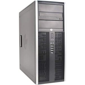 hp elite 8200 tower desktop (intel quad core i5 3.10ghz, amd radeon 1gb graphics card, 16gb ram, 1tb hdd, windows 10 professional, wifi, keyboard & mouse) (renewed)