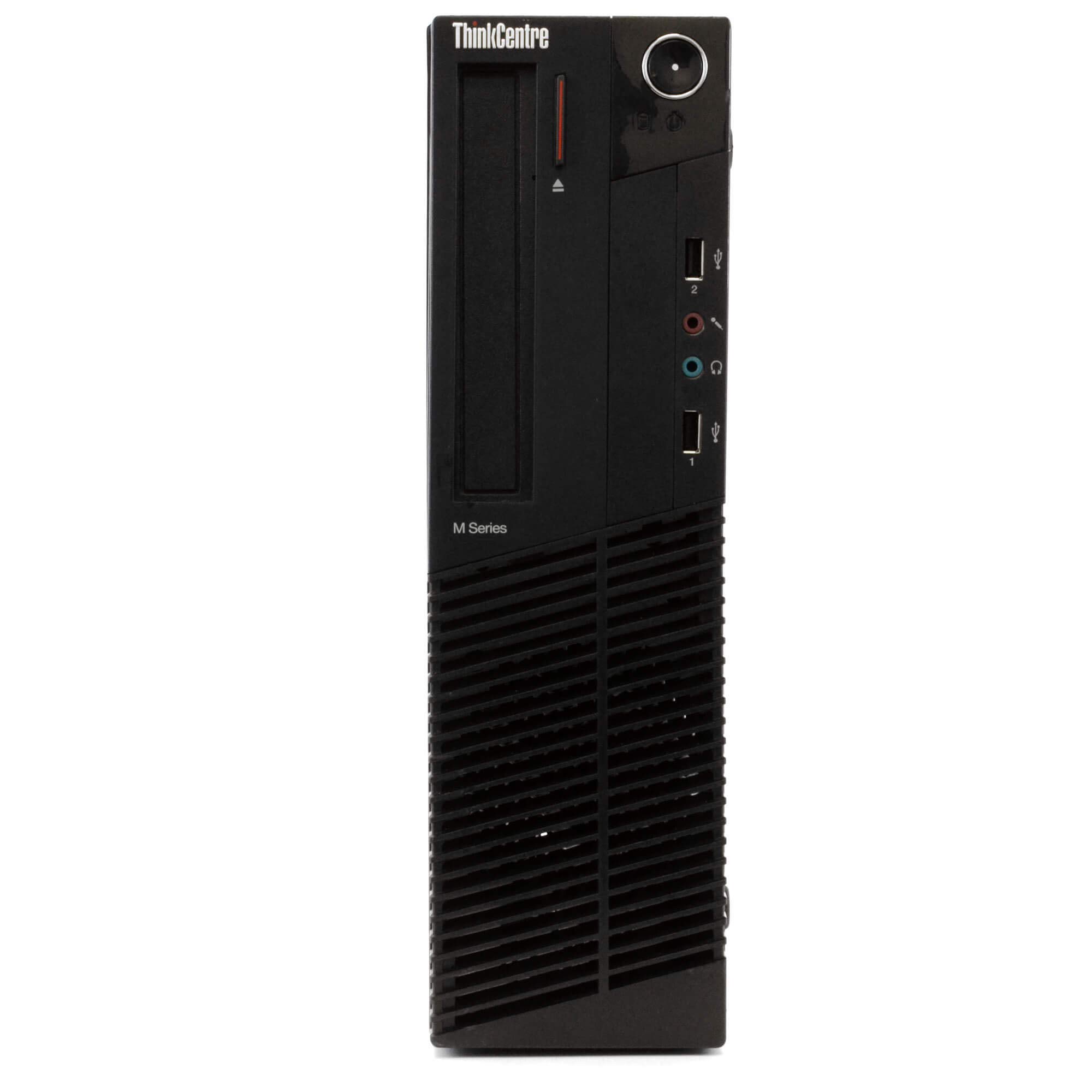 Lenovo ThinkCentre M91 Desktop Computer PC - Intel Quad Core i5 3.10GHz, 4GB RAM, 500GB HDD, DVD, WiFi, Keyboard, Mouse, Bluetooth, Windows 10 Professional (Renewed)